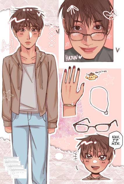 Hajun character sheet (persona) - ibisPaint