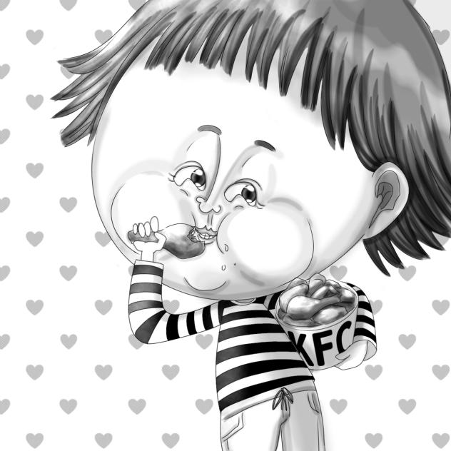 Kruup Fried Chicken - ibisPaint