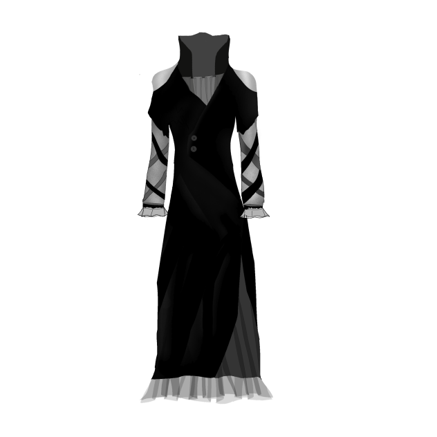 gothic dress - ibisPaint