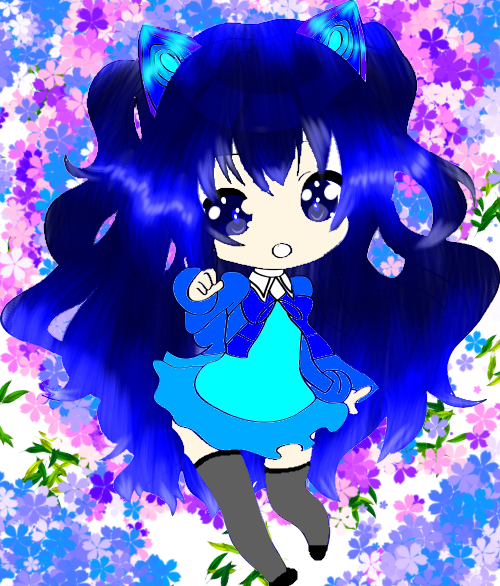 blue kawaii - ibisPaint