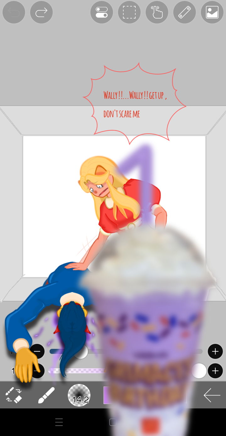 grimace shake_trend{Wally darling prank} - ibisPaint