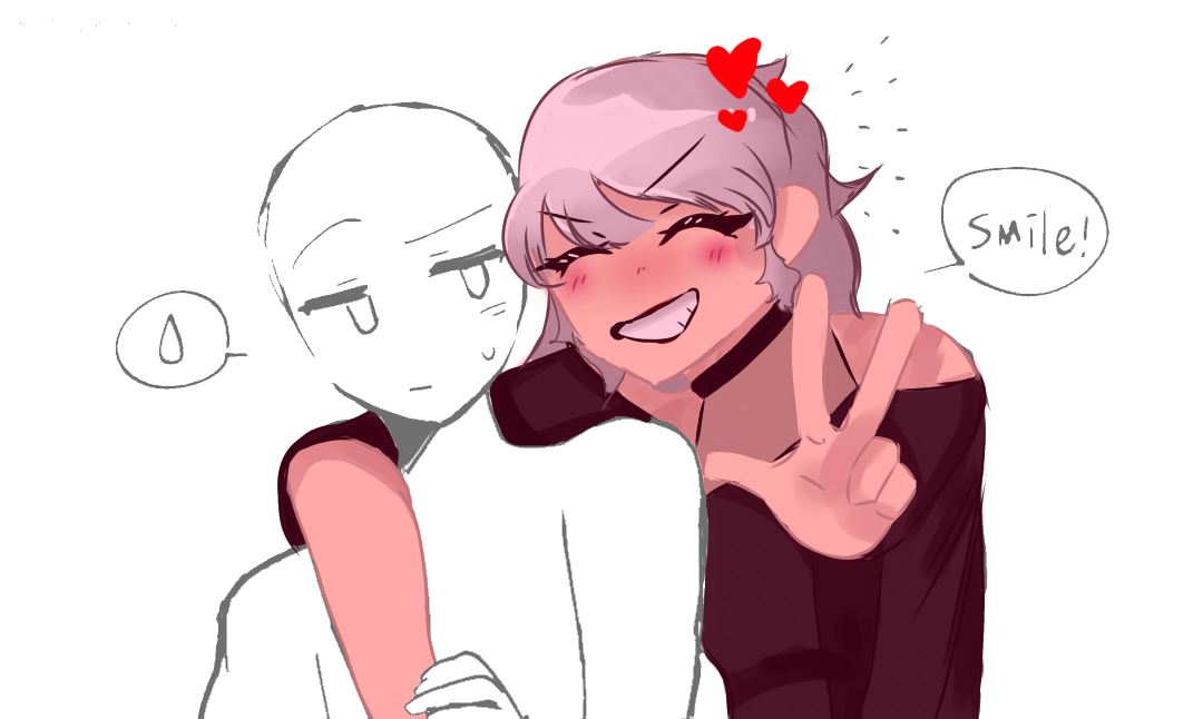 Collab smile - ibisPaint