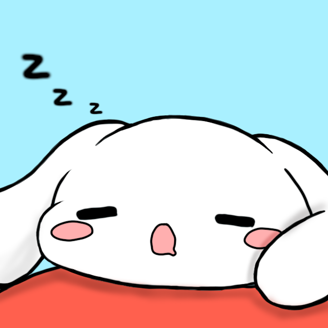Cinnamon roll Sleeping - ibisPaint