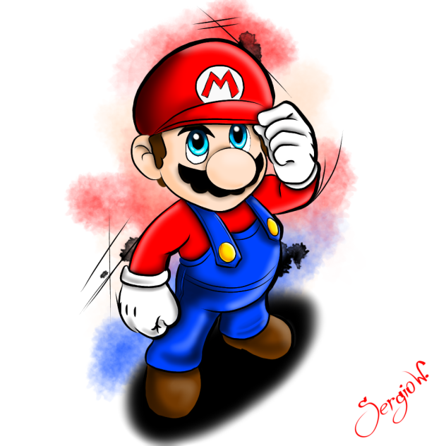 Super Mario - ibisPaint