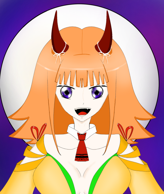 Demon Girl - ibisPaint