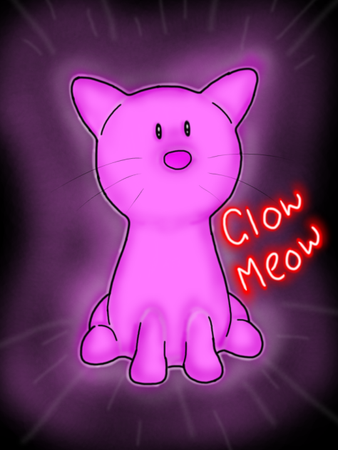 glow meow - ibisPaint