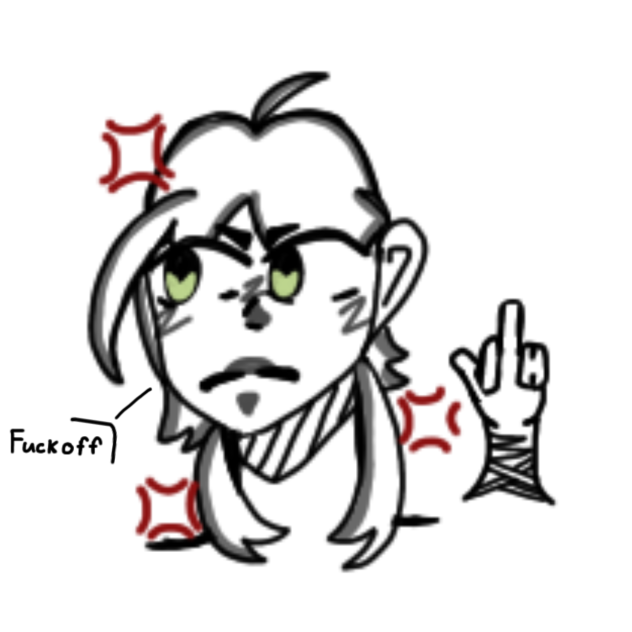 Angry boy - ibisPaint