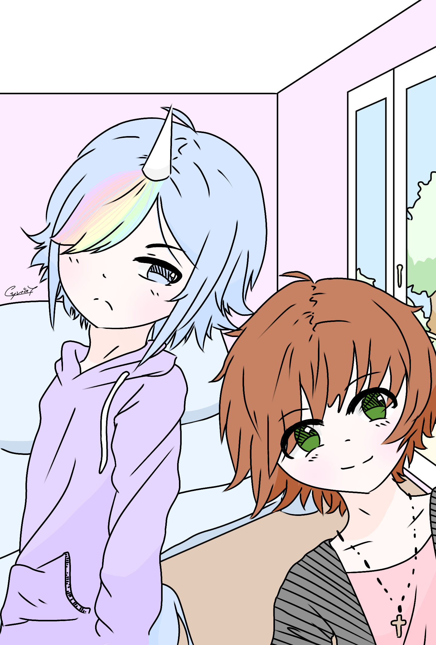 Uni & Naeta - ibisPaint