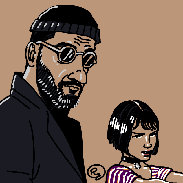 Léon & Mathilda 1994 - ibisPaint