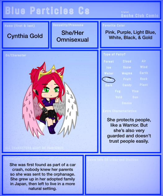 Blue Particles CS - ibisPaint