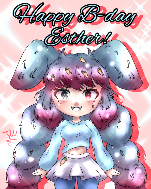 Happy birthday Esther! - ibisPaint