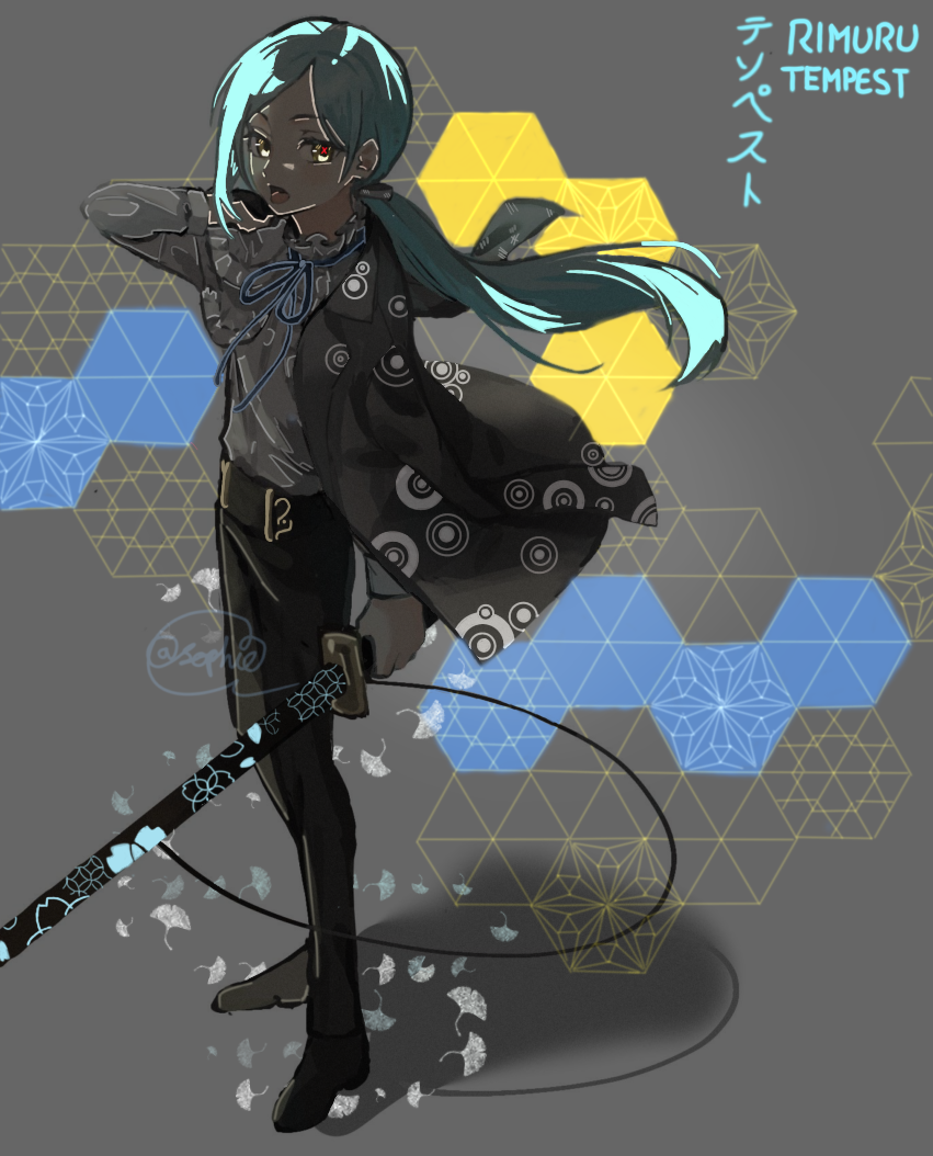 Rimuru glow art - ibisPaint