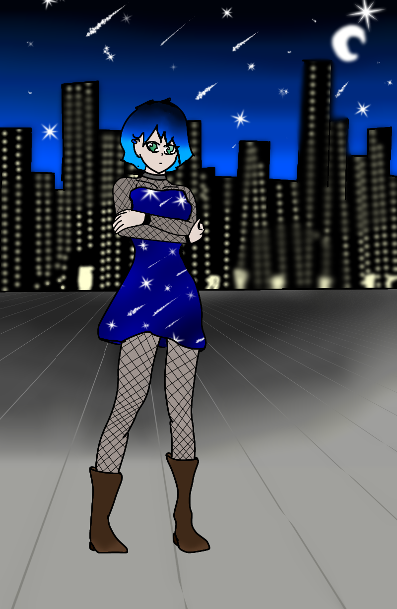 miss, moonlight - ibisPaint