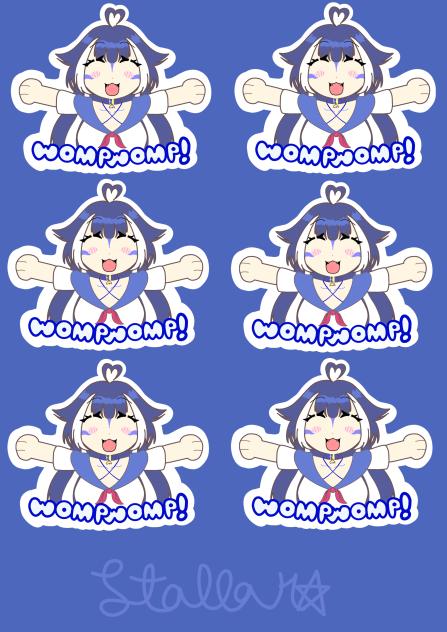 shylily WOMPWOMP! sticker sheet - ibisPaint