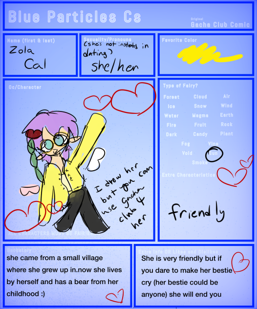 blue particles oc sheet - ibisPaint
