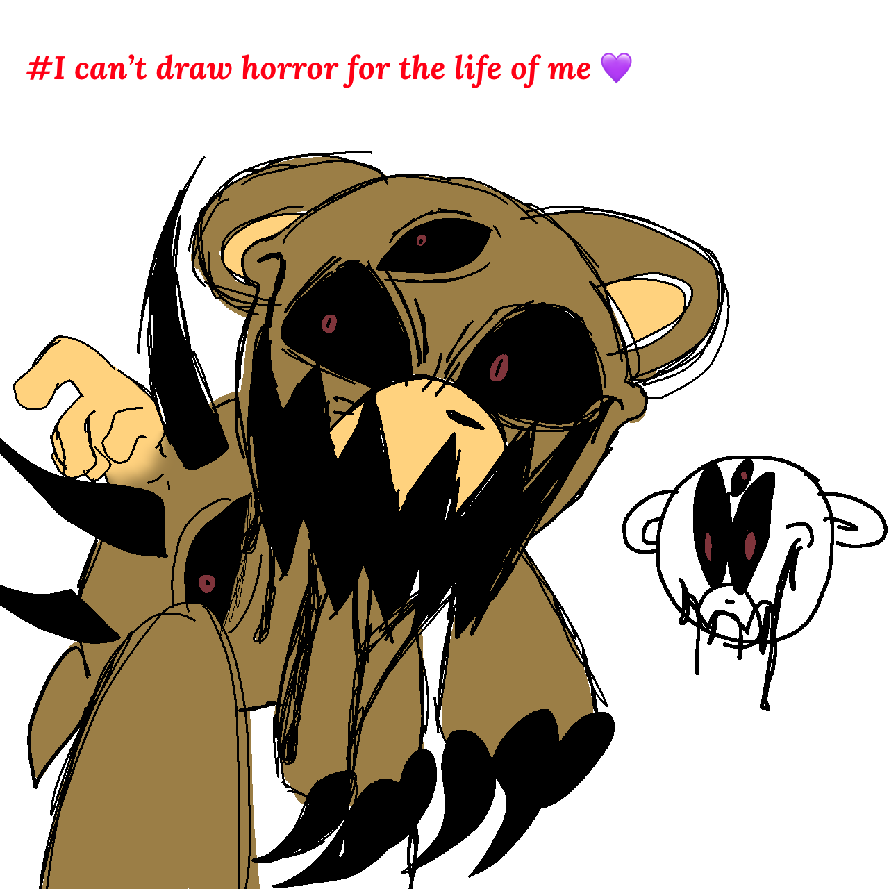 Hell teddy - ibisPaint