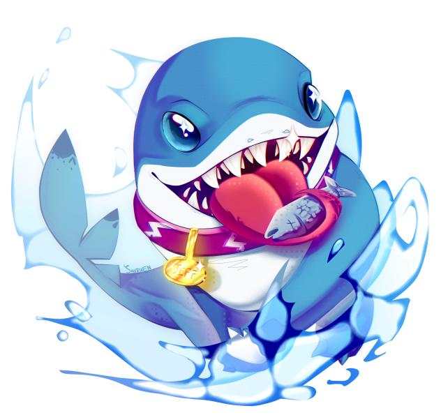 Jeff the shark - ibisPaint