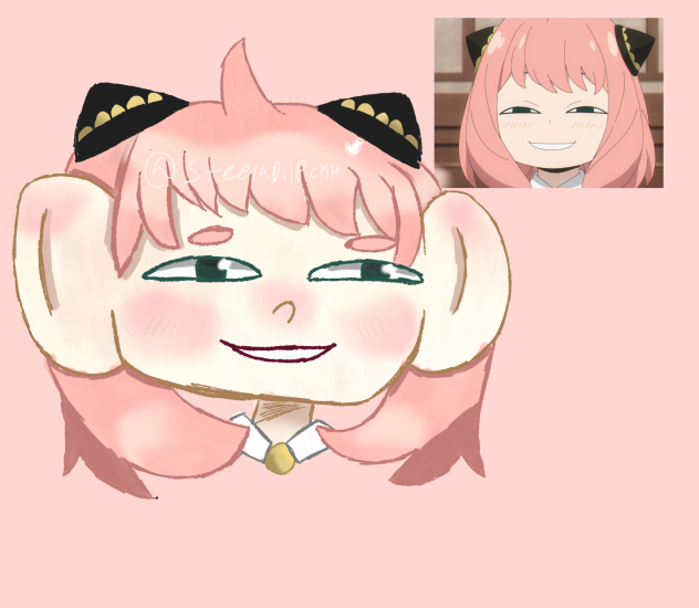 Anya’s grin - ibisPaint