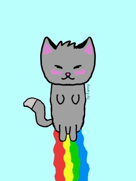 nyan cat - ibisPaint