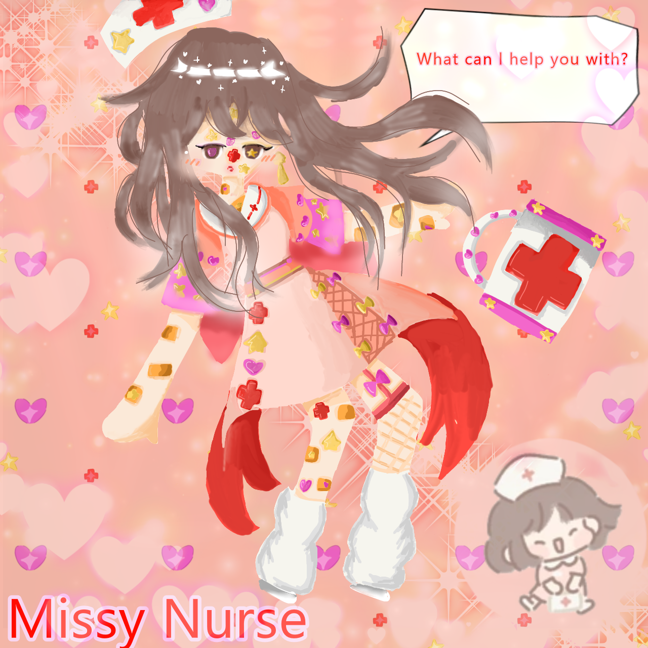 Missy nurse outfit-purrfect tale - ibisPaint