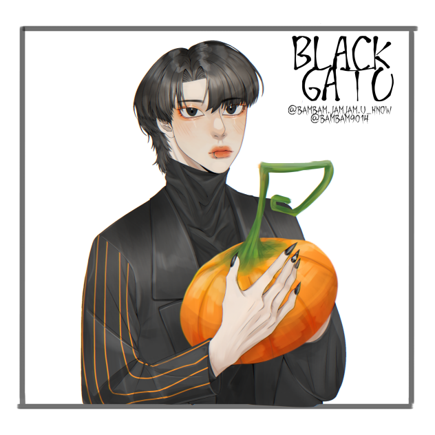 black gato - ibisPaint