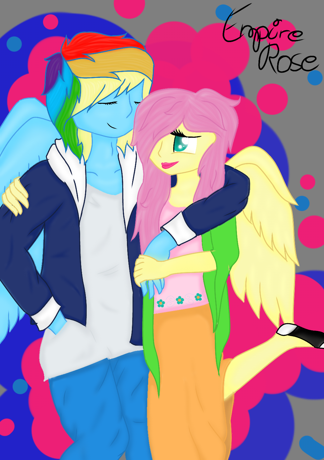 Flutterdash_Rainbowshy - ibisPaint