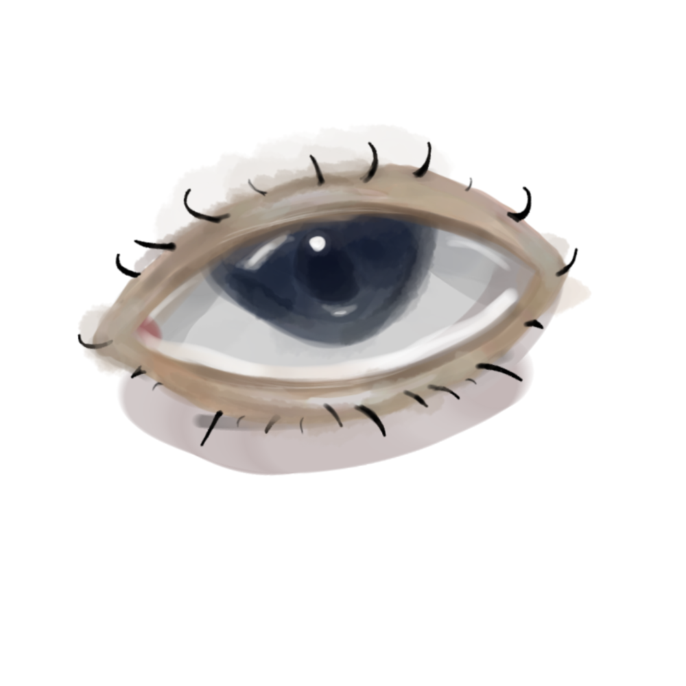 Rendered eye - ibisPaint
