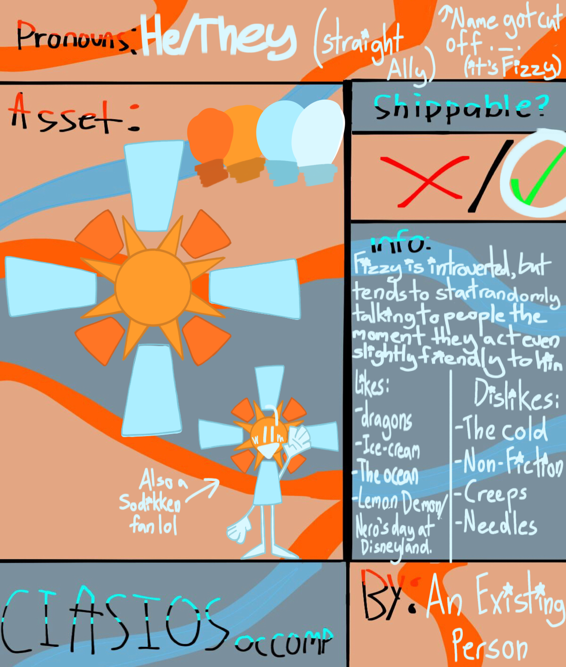 Hyeheheh character sheet - ibisPaint