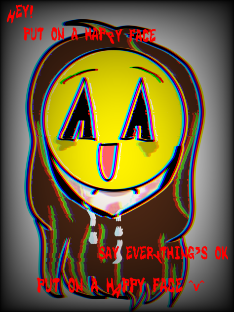 Happy face - ibisPaint