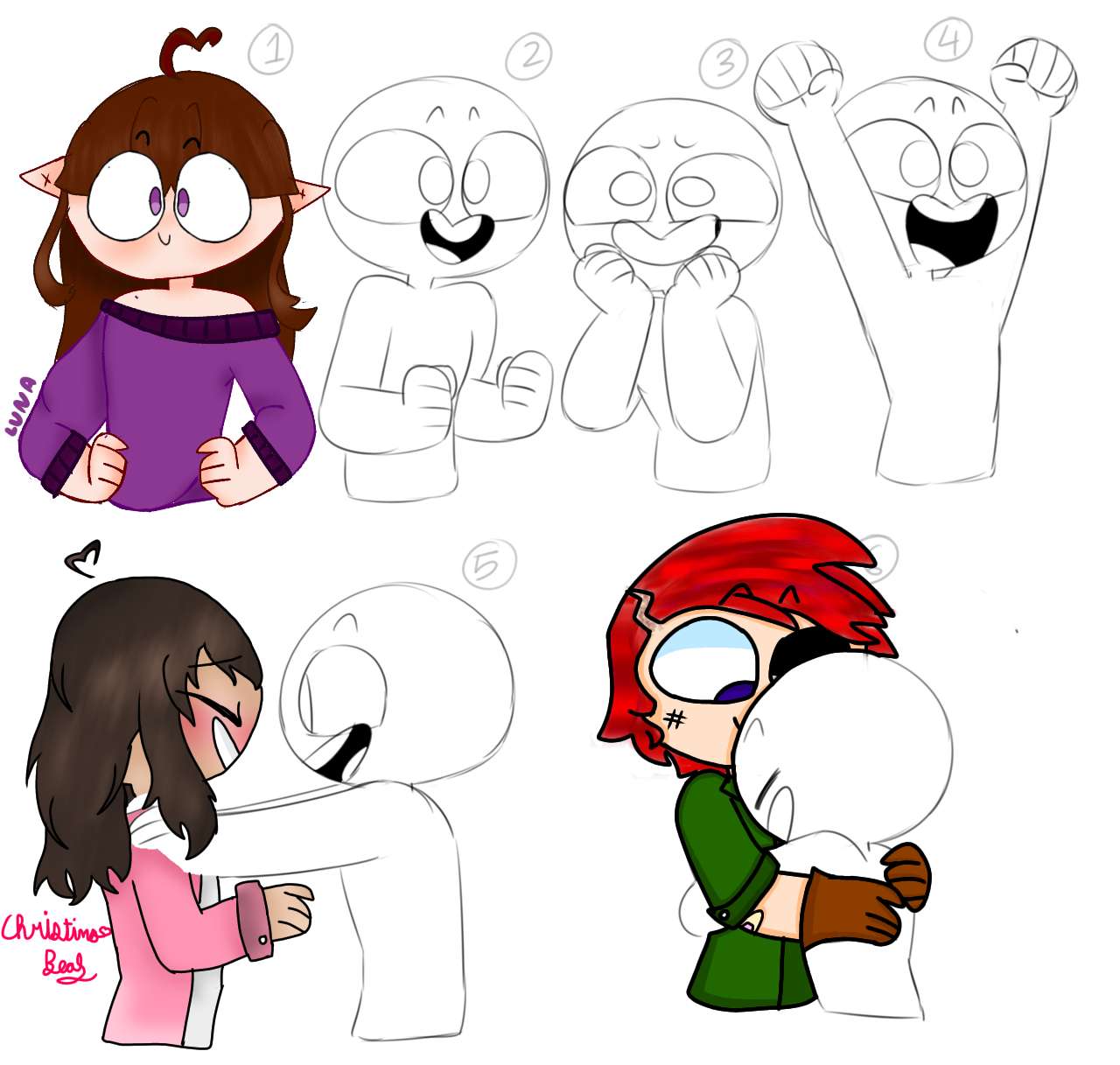 Happy Collab - ibisPaint