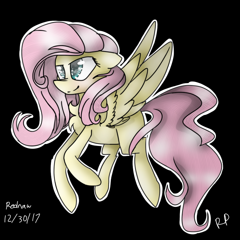 Fluttershy REDRAW - ibisPaint