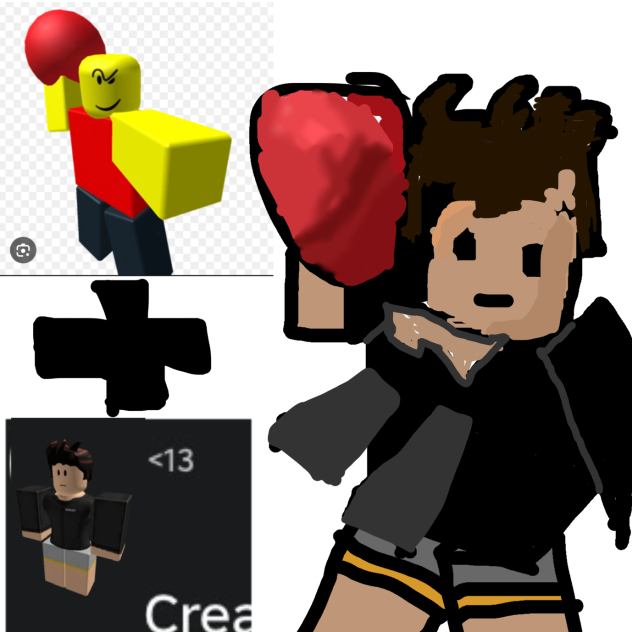 my roblox avatar as baller - ibisPaint