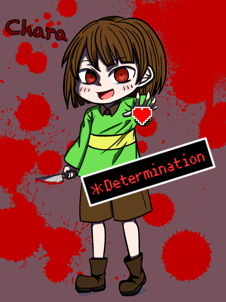 UNDERTALE CHARA - ibisPaint