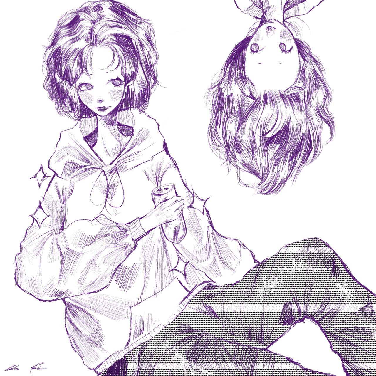 Grape Ramune - ibisPaint