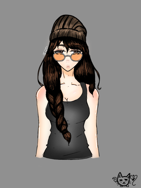 Serious. - ibisPaint