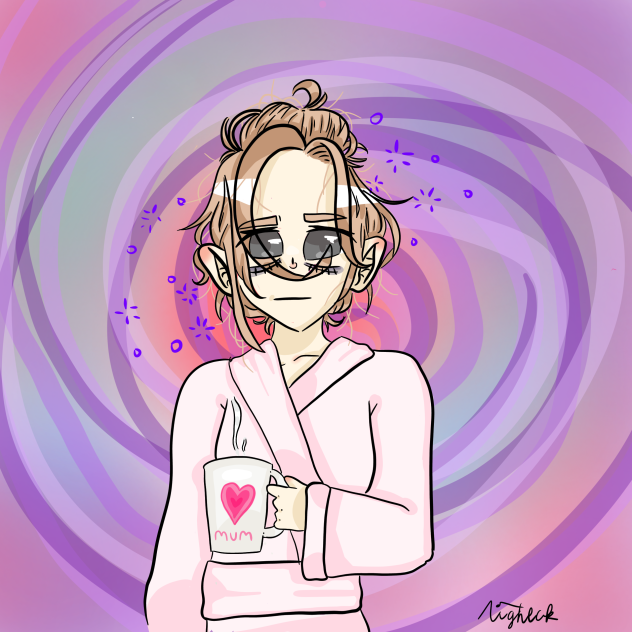 I need my coffee - ibisPaint
