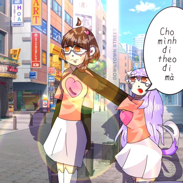 cho đi theo đi - ibisPaint