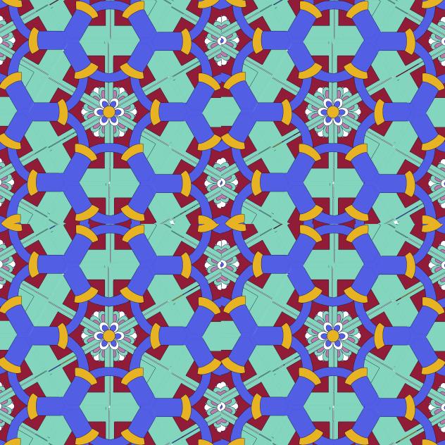 Dancheong traditional pattern 2 - ibisPaint