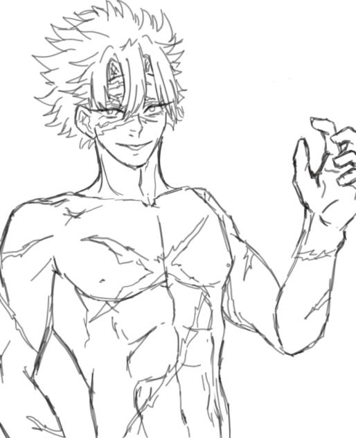 Sanemi Sketch - ibisPaint