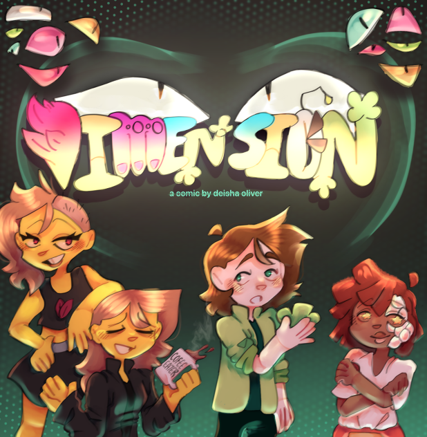 redid dimension comic 😨🙂 - ibisPaint