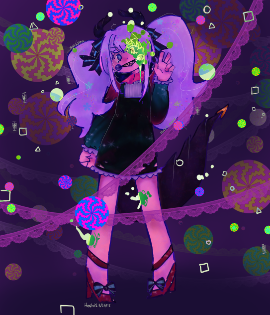 Devil Miku - ibisPaint