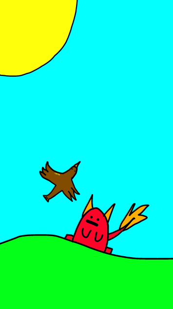 bird Meep meep - ibisPaint