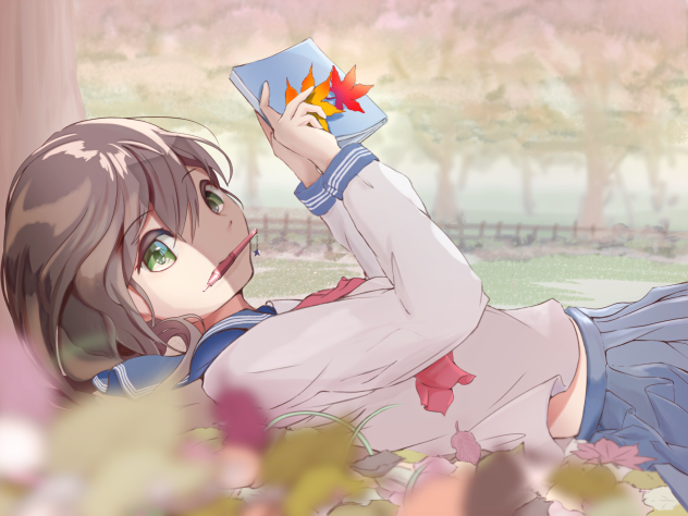 Fallen leaves - ibisPaint