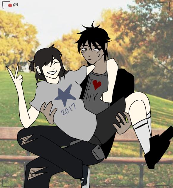 at the park - ibisPaint