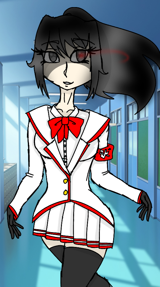 Ayano Aishi in the student council - ibisPaint