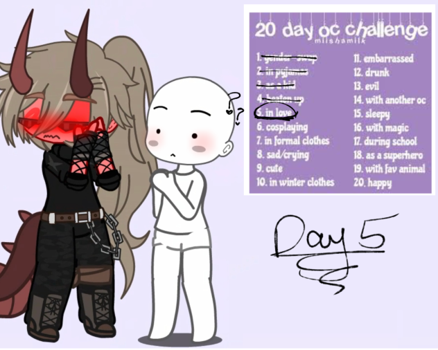 Oc Challenge (Day 5) - ibisPaint