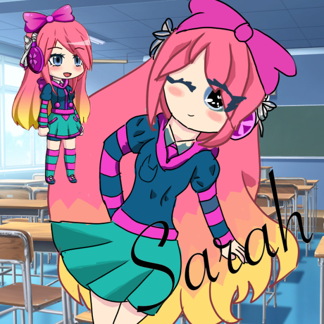 Sarah in Gatcha Studio - ibisPaint