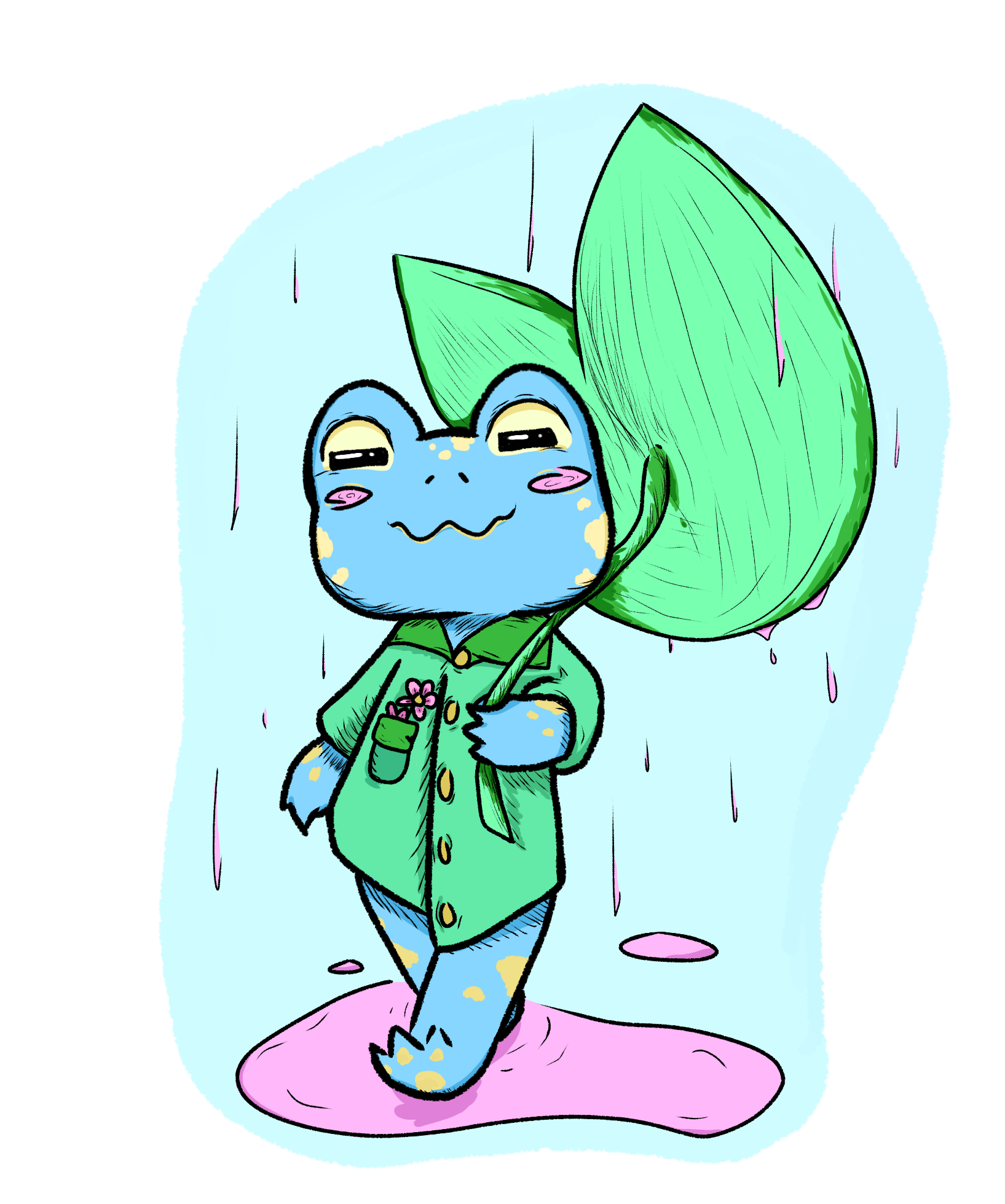 🐸 sticker - ibisPaint