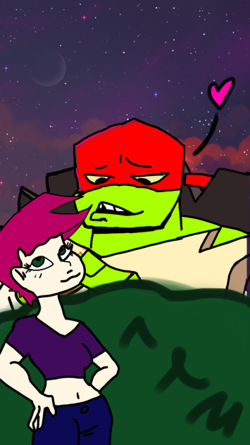 Carson and Raph Stargazing! - ibisPaint