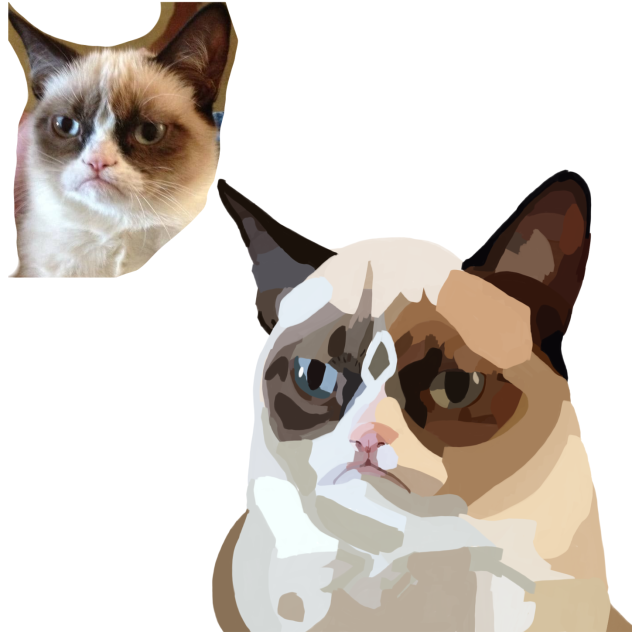 grumpy cat - ibisPaint